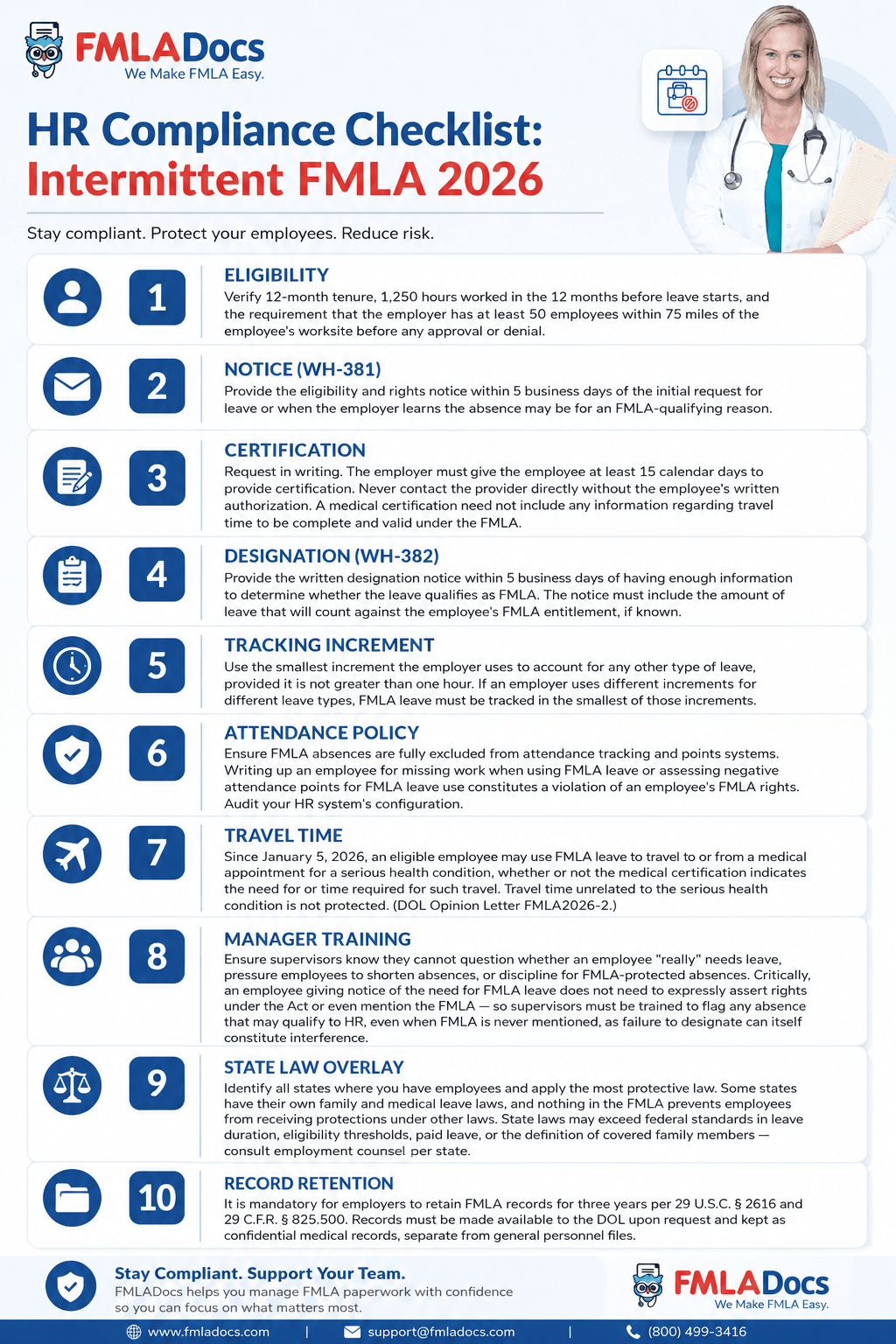Intermittent FMLA: How It Works and How to Get Certified