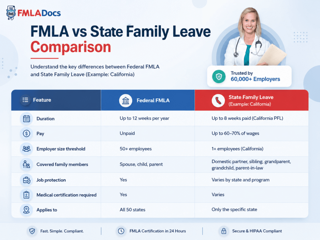 FMLA vs State Family Leave: Which Protects You Most?